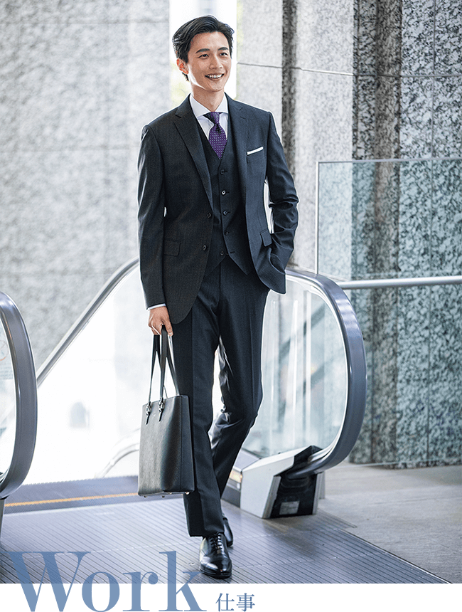ビジネス・ブライダルをスーツで着回し | 特集【AOKI公式通販】