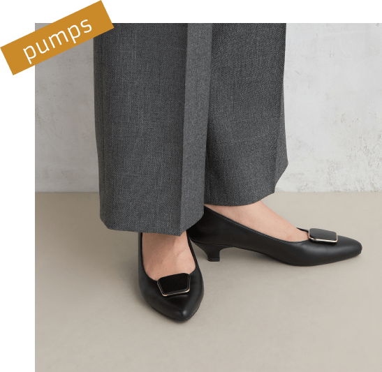 足の形を記憶して至福の履き心地 「ワタシ」のためのパンプス｜レディース（女性） | 特集【AOKI公式通販】