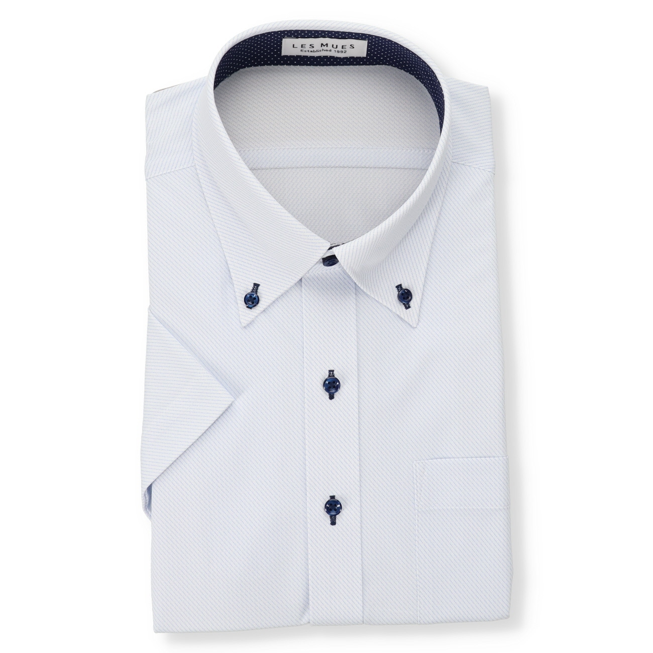 【半袖】【空冷】エアクール 日本製素材 ノンアイロン スーパーストレッチ ボタン...【AOKI公式通販】