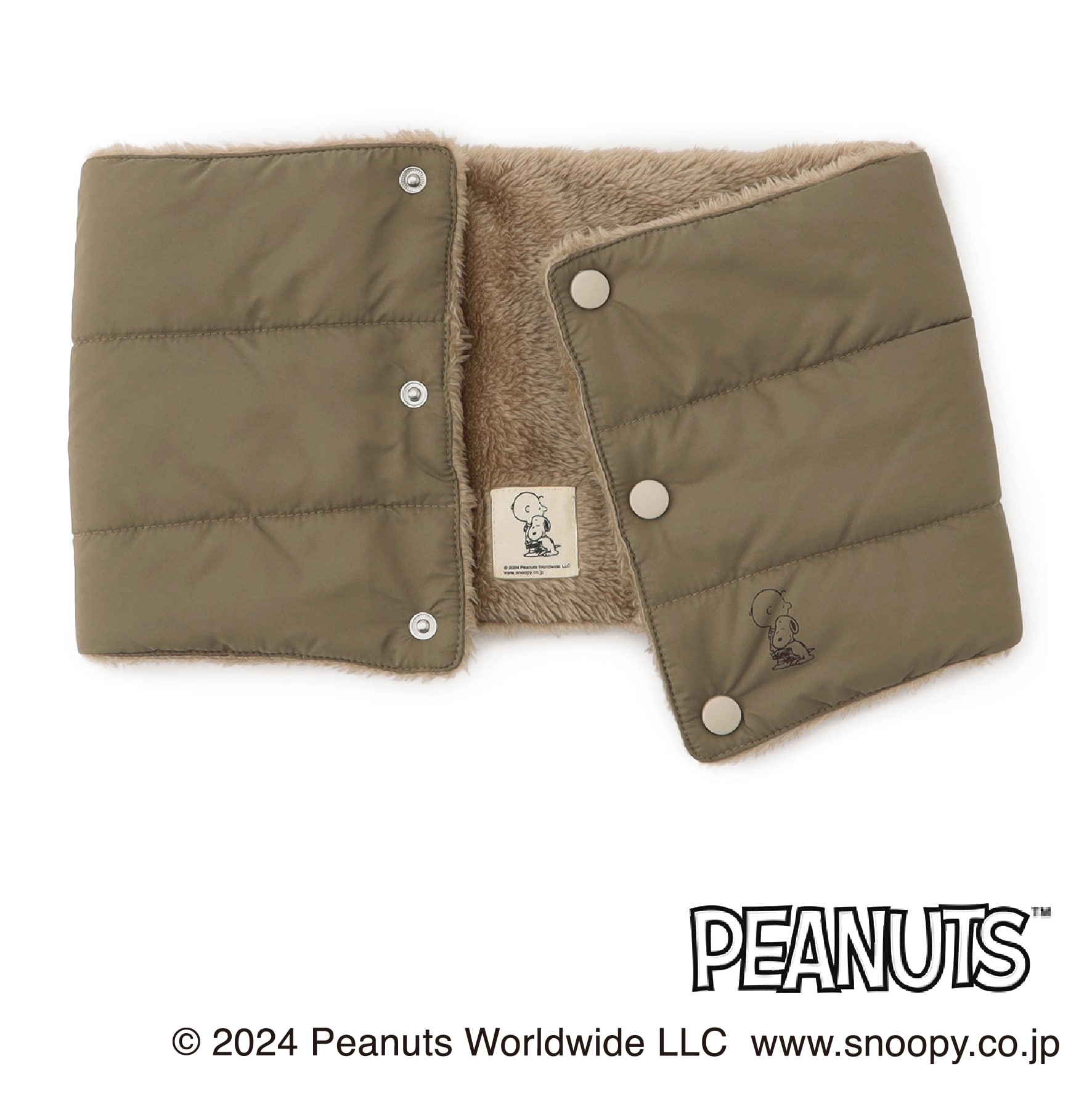 AOKI＆PEANUTSコラボ スヌーピーネックウォーマー【AOKI公式通販】